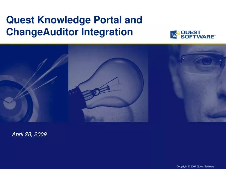 PPT - Quest Knowledge Portal and ChangeAuditor Integration PowerPoint ...