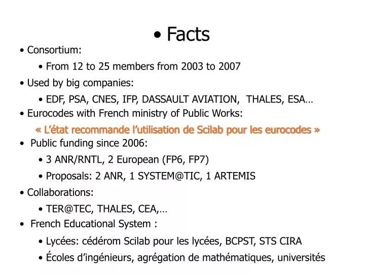 PPT - Facts PowerPoint Presentation, free download - ID:6137003