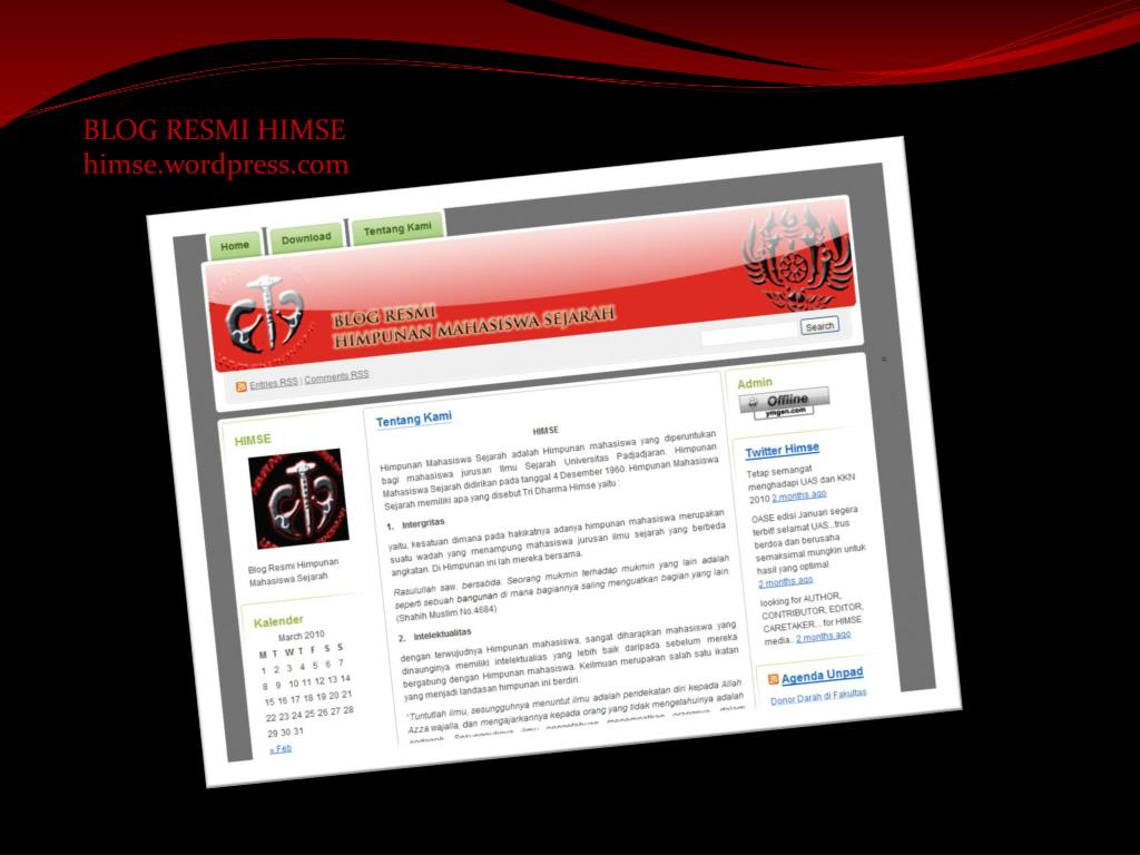 PPT - PENGENALAN HIMPUNAN MAHASISWA SEJARAH (HIMSE) PowerPoint ...