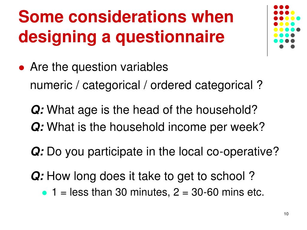 PPT - Questionnaire design PowerPoint Presentation, free download - ID ...