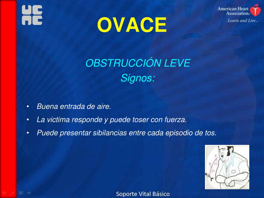 PPT - OVACE OBSTRUCCIÓN DE LA VÍA AÉREA POR CUERPO EXTRAÑO PowerPoint ...