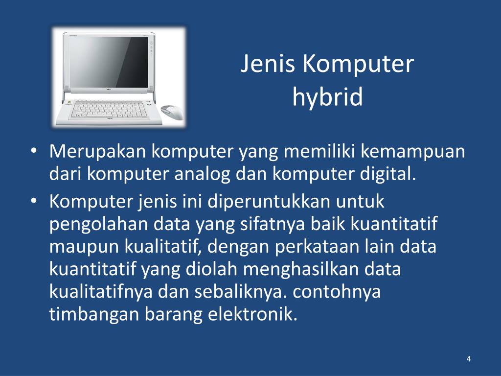 PPT - JENIS-JENIS KOMPUTER PowerPoint Presentation, free download - ID ...