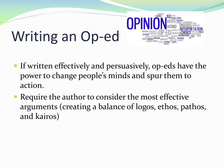 PPT - Op-ed PowerPoint Presentation - ID:6142109