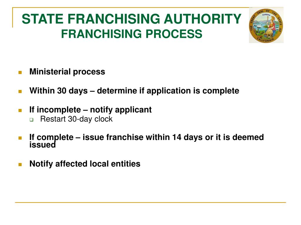 PPT - Los Angeles October 10, 2007 Michael Morris Video Franchising ...