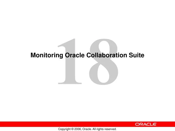 Ppt Monitoring Oracle Collaboration Suite Powerpoint Presentation