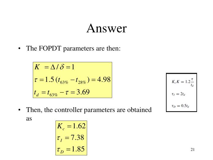 PPT - Lecture 5: PID Tuning PowerPoint Presentation - ID:6144896