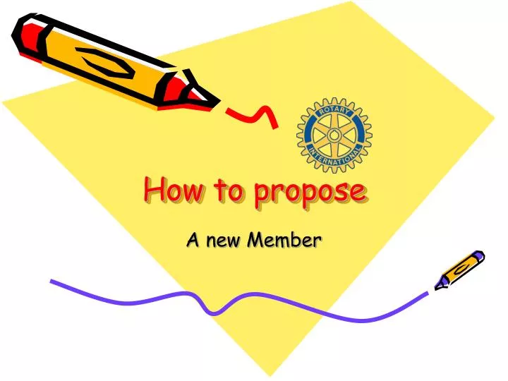 PPT - How to propose PowerPoint Presentation, free download - ID:6144924