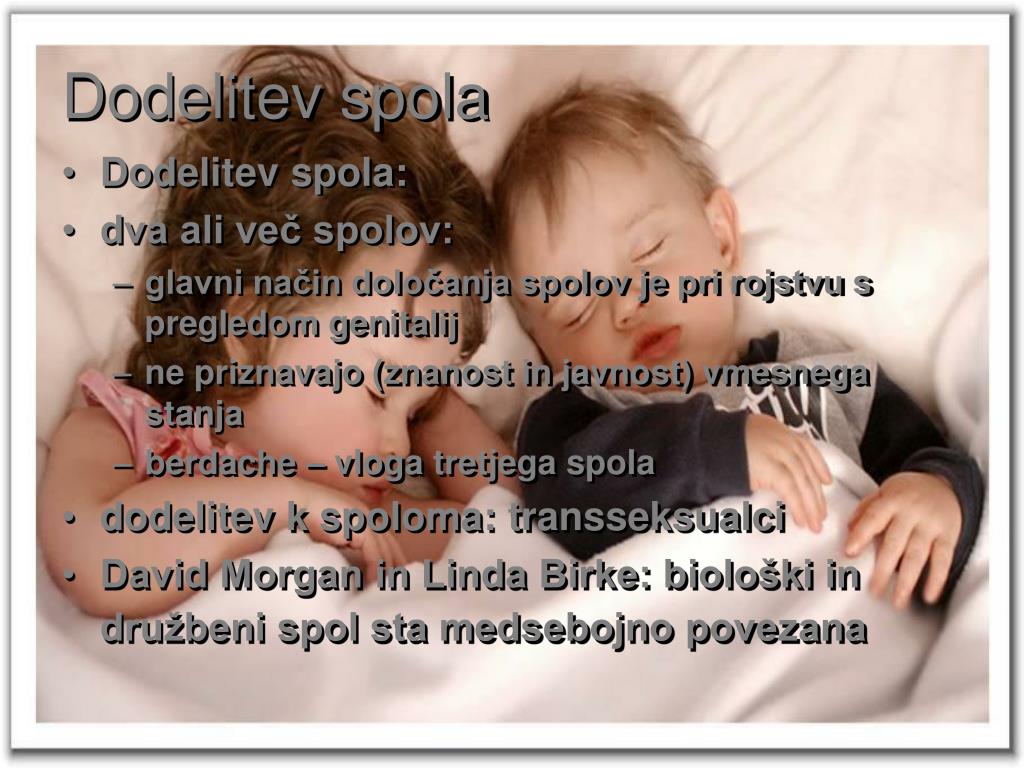 PPT - SOCIOLOŠKI POGLEDI NA RAZLIKE MED SPOLOMA PowerPoint Presentation ...