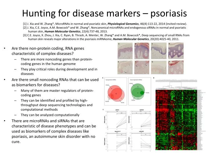 Ppt Hunting For Disease Markers Psoriasis Powerpoint Presentation Id6147104