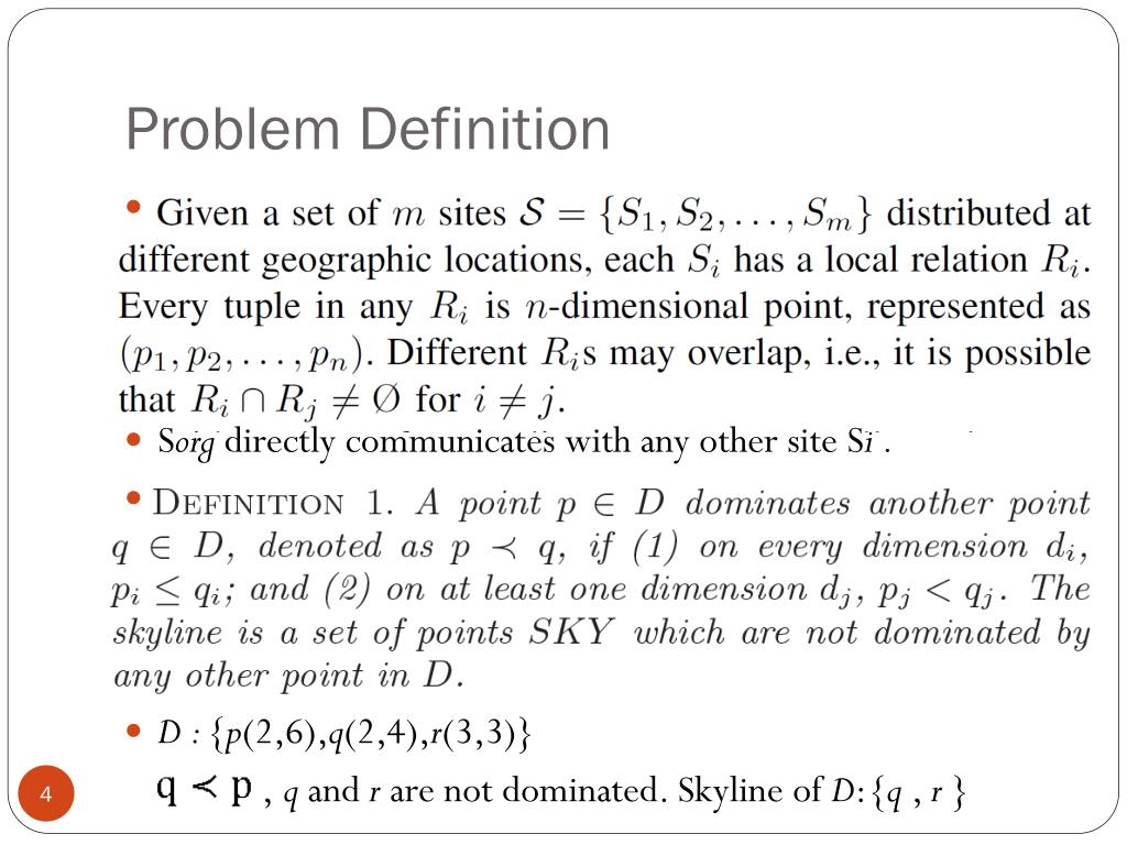 Ppt Parallel Distributed Processing Of Constrained Skyline Queries By Filtering Powerpoint 5824