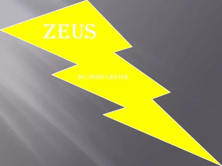 PPT - ZEUS PowerPoint Presentation, free download - ID:6147867