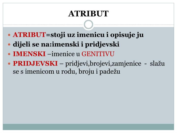 PPT - VRSTE I SLUŽBE RIJEČI U REČENICI PowerPoint Presentation - ID:6148878