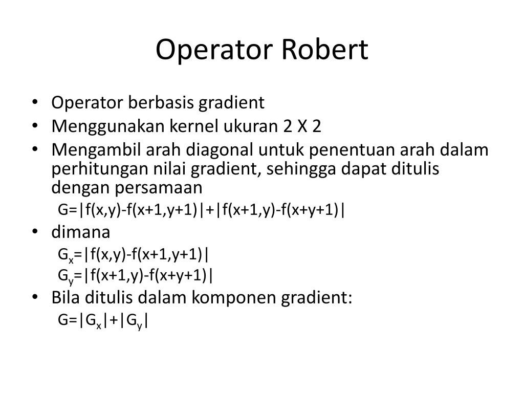 PPT - Pengolahan Citra (TIF05) PowerPoint Presentation, free download ...