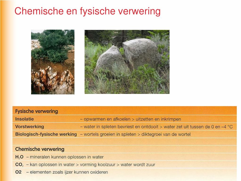 PPT - Hoofdstuk 2 Endogene en exogene processen Paragraaf 6 t/m 8 ...