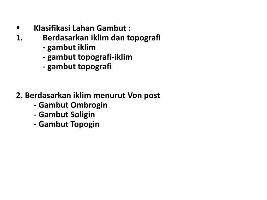 PPT - Pengelolaan tanah gambut PowerPoint Presentation, free download ...