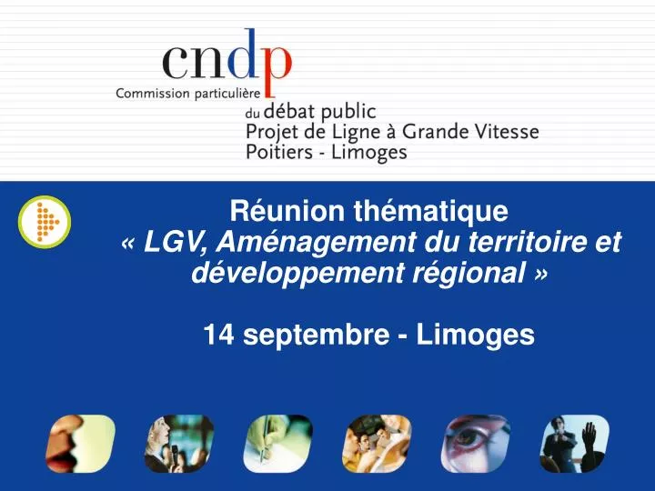 PPT - Réunion thématique « LGV, Aménagement du territoire et ...