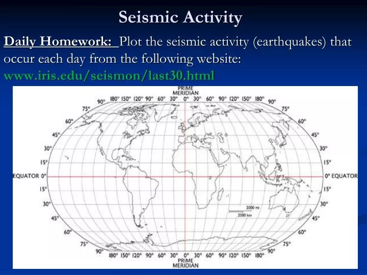 PPT - Seismic Activity PowerPoint Presentation, free download - ID:6150907