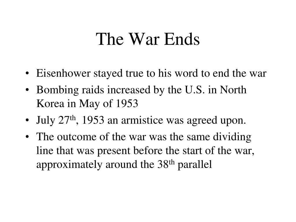 PPT - The Korean War June 25th, 1950 - July 27th, 1953 PowerPoint ...