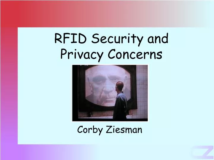 PPT - RFID Security and Privacy Concerns PowerPoint Presentation, free ...
