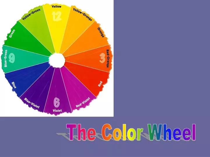 PPT - The Color Wheel PowerPoint Presentation, free download - ID:6152613