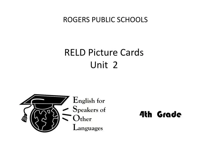 PPT - RELD Picture Cards Unit 2 PowerPoint Presentation, free download ...