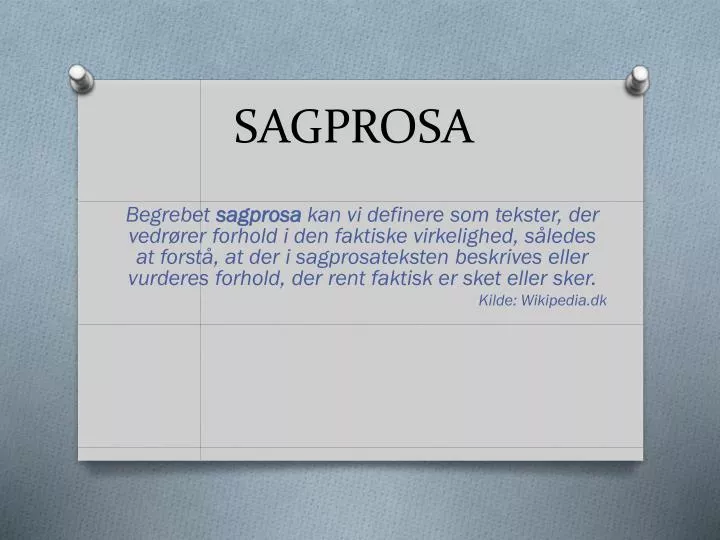 PPT - SAGPROSA PowerPoint Presentation, free download - ID:6153177