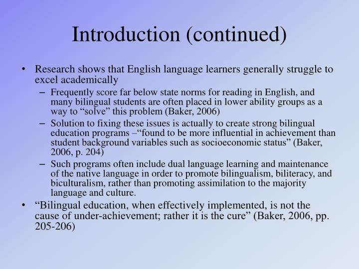 PPT - The Benefits of Bilingual Education PowerPoint Presentation - ID ...