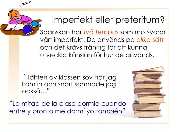 PPT - Imperfekt eller preteritum? PowerPoint Presentation, free ...