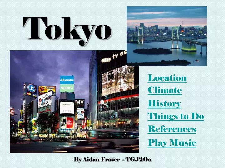 PPT - Tokyo PowerPoint Presentation, free download - ID:6159361