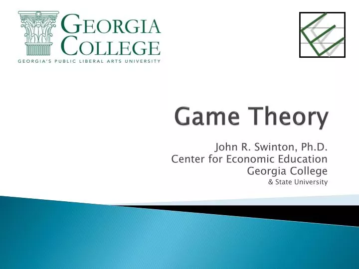 PPT - Game Theory PowerPoint Presentation, free download - ID:6160965