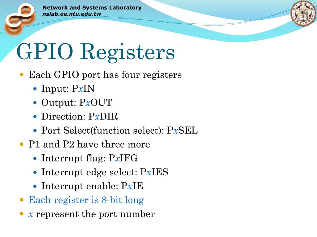 PPT - Lab 1: GPIO PowerPoint Presentation, free download - ID:6161039