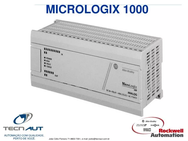 PPT - MICROLOGIX 1000 PowerPoint Presentation, free download - ID:6161137