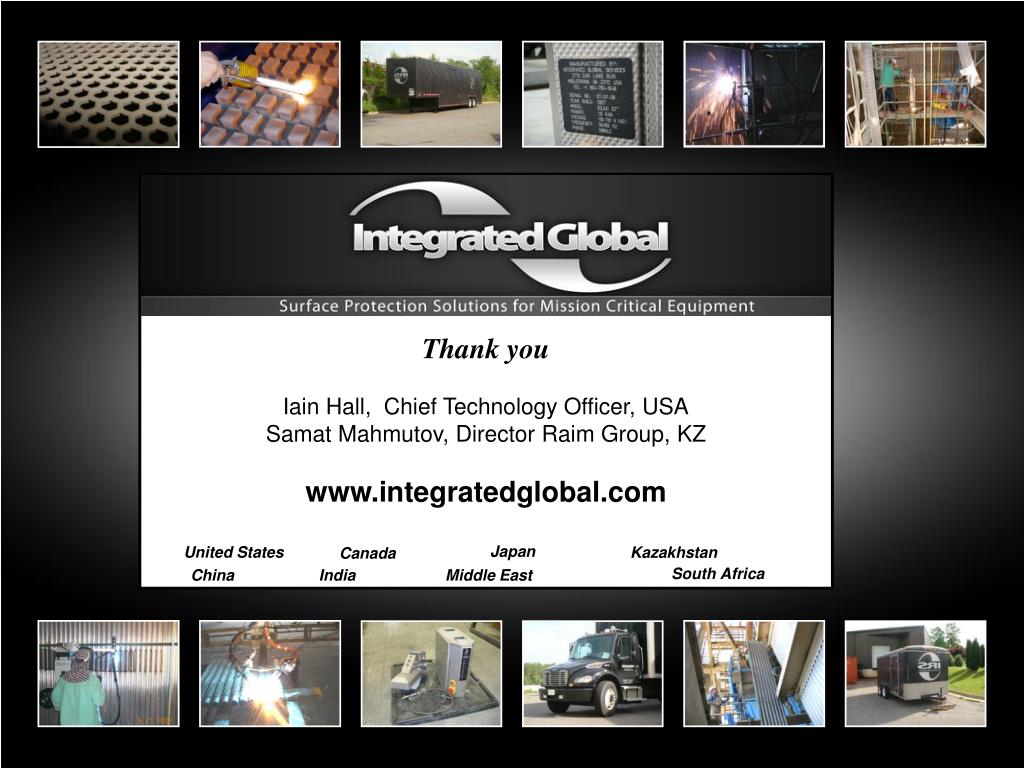 PPT - Corrosion protection with High Velocity Metal Cladding Iain Hall ...
