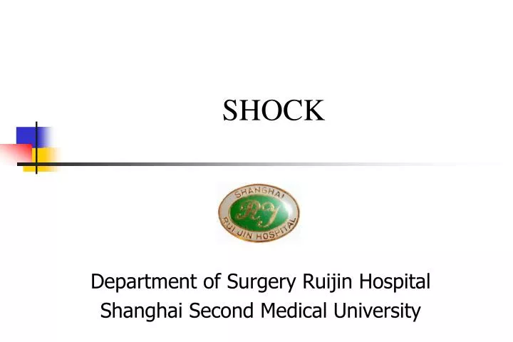 PPT - SHOCK PowerPoint Presentation, free download - ID:6161329