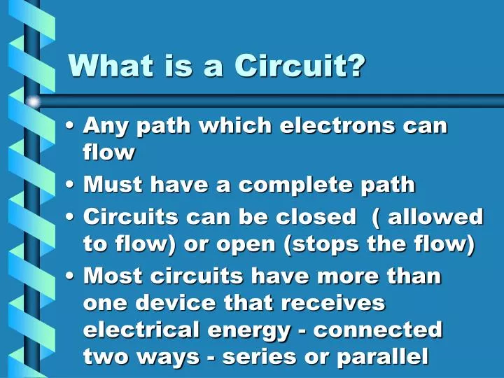 PPT - What is a Circuit? PowerPoint Presentation, free download - ID ...