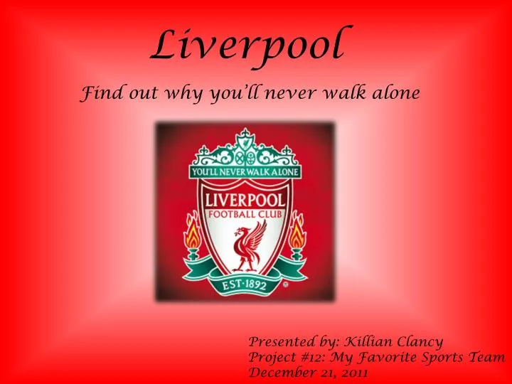 PPT - Liverpool PowerPoint Presentation, free download - ID:6161877