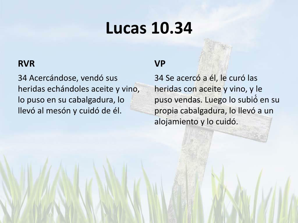 PPT - Lección 23: ¿Conoces a tu vecino? Lucas 10.25-34 PowerPoint ...