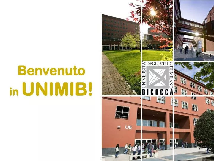 PPT - Benvenuto in UNIMIB! PowerPoint Presentation, free download - ID ...