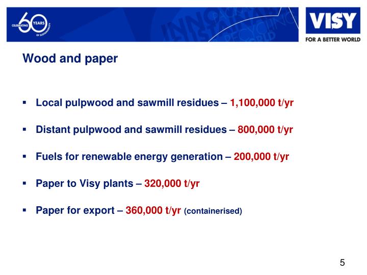 PPT - Visy Tumut Pulp and Paper Mill PowerPoint Presentation - ID:6163485