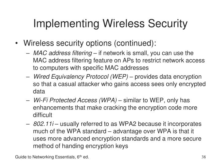 PPT - Guide to Networking Essentials, 6 th ed. PowerPoint Presentation ...