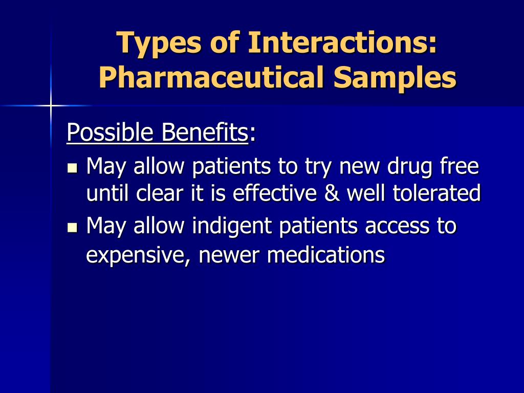 PPT - Physician Relationships with The Pharmaceutical Industry ...