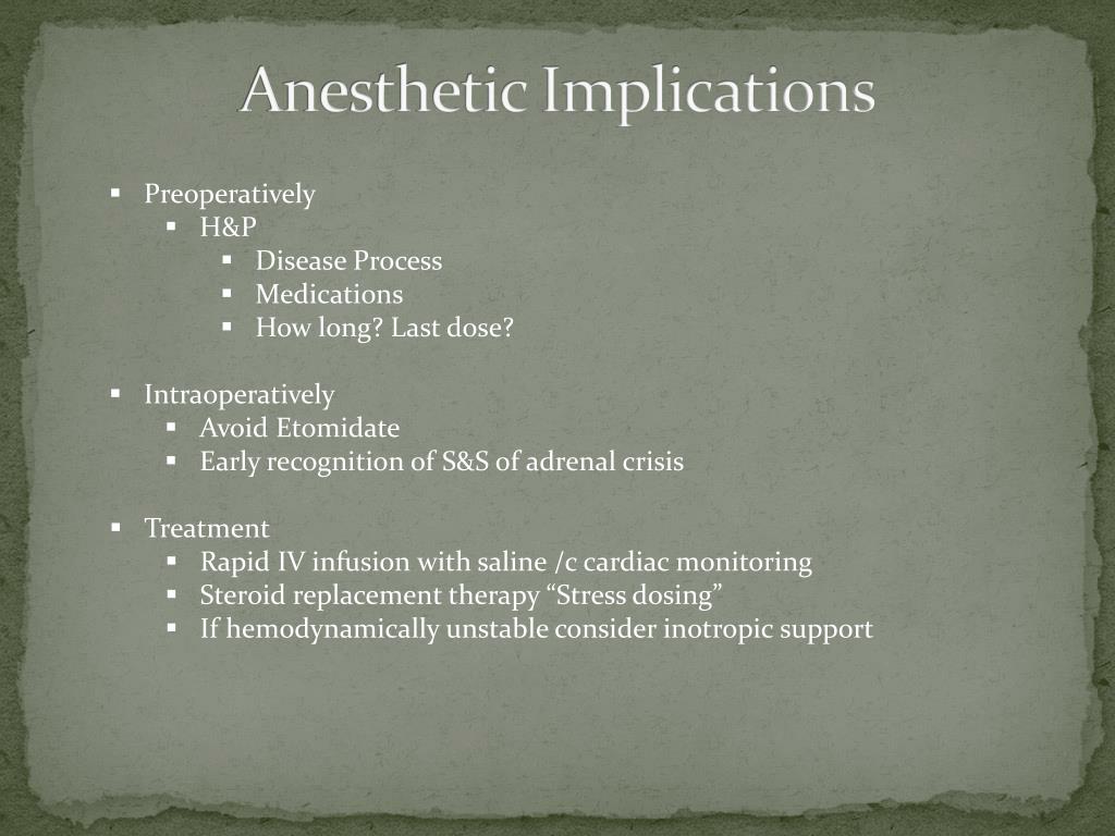 PPT - Acute Adrenal Crisis Related to Exogenous Steroid Use and ...