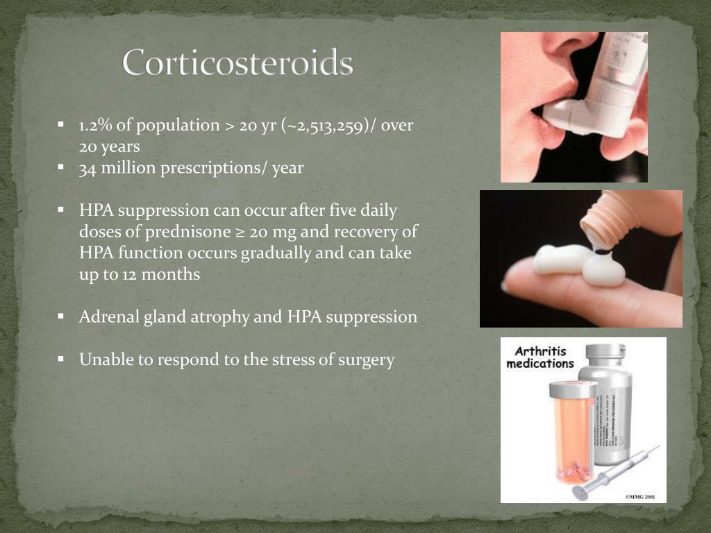PPT - Acute Adrenal Crisis Related to Exogenous Steroid Use and ...