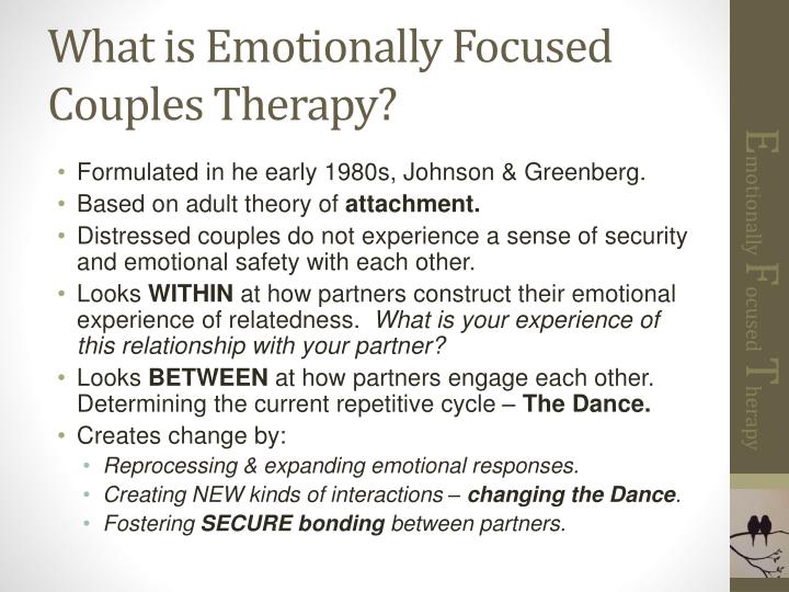 Ppt Introduction To Emotionally Focused Couples Therapy Powerpoint