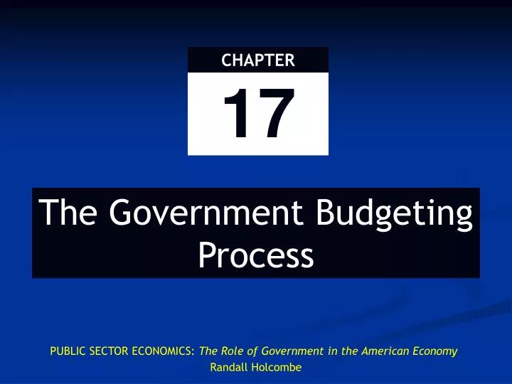 PPT - Government Budgeting Process PowerPoint Presentation, free ...