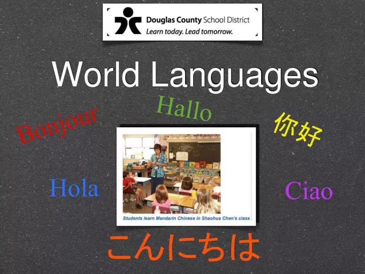 PPT - World Languages PowerPoint Presentation, free download - ID:6170527