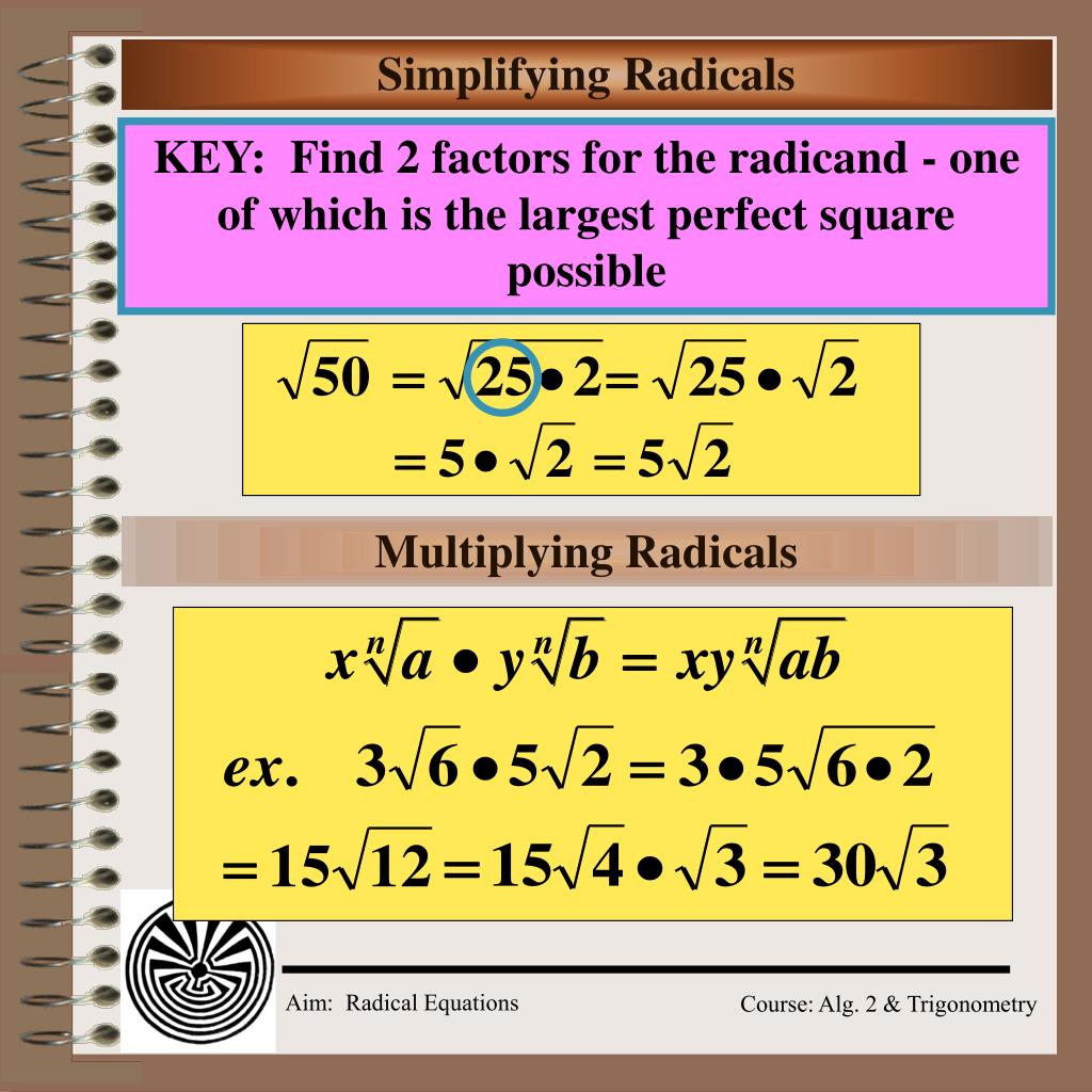 PPT Aim How Do We Solve Radical Equations PowerPoint Presentation PPT Aim How Do We Solve Radical Equations PowerPoint Presentation