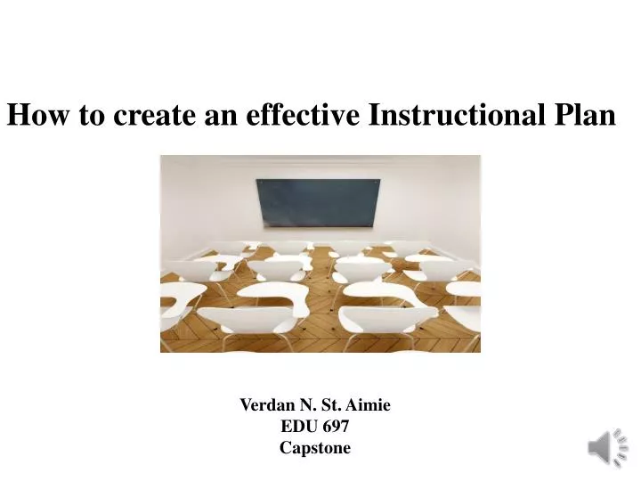 PPT - How to create an effective Instructional Plan PowerPoint ...