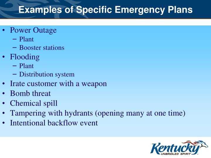 PPT - Drinking Water Emergency Response Public Water System Role in ...