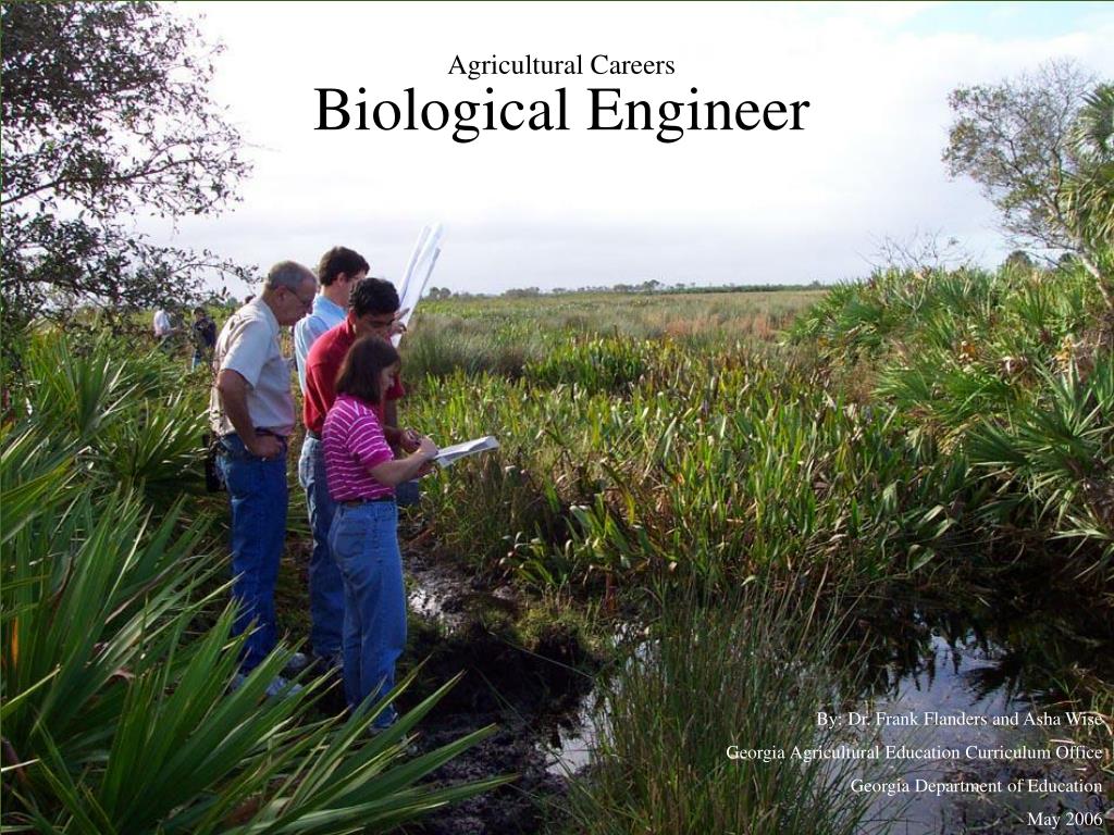 PPT - Agricultural Careers Biological Engineer PowerPoint Presentation ...